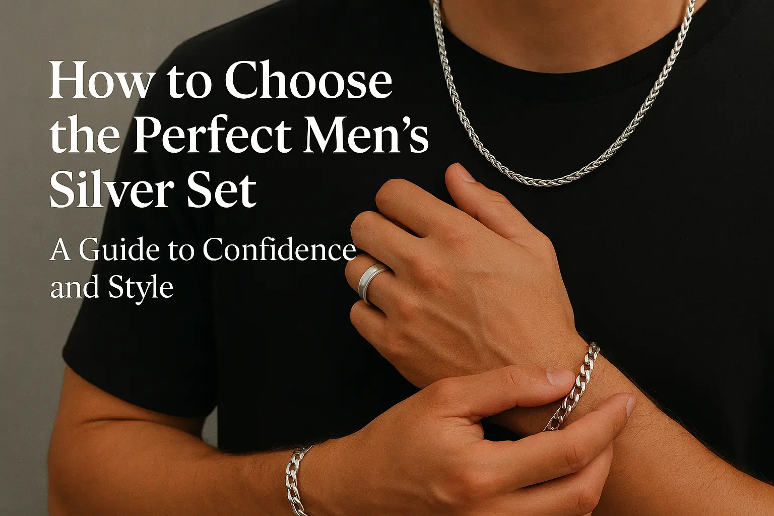 How to Choose the Perfect Men’s Silver Set: A Guide to Style, Symbolism ...